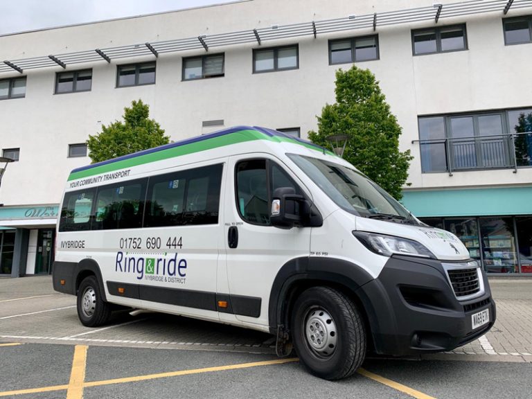 8 seat wheelchair accessible mini bus « Ivybridge Ring & Ride