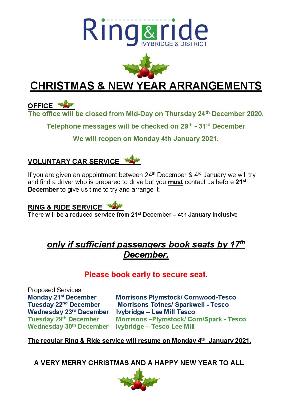 Ivybridge Community Transport for the Elderly & Disabled | Ivybridge ...